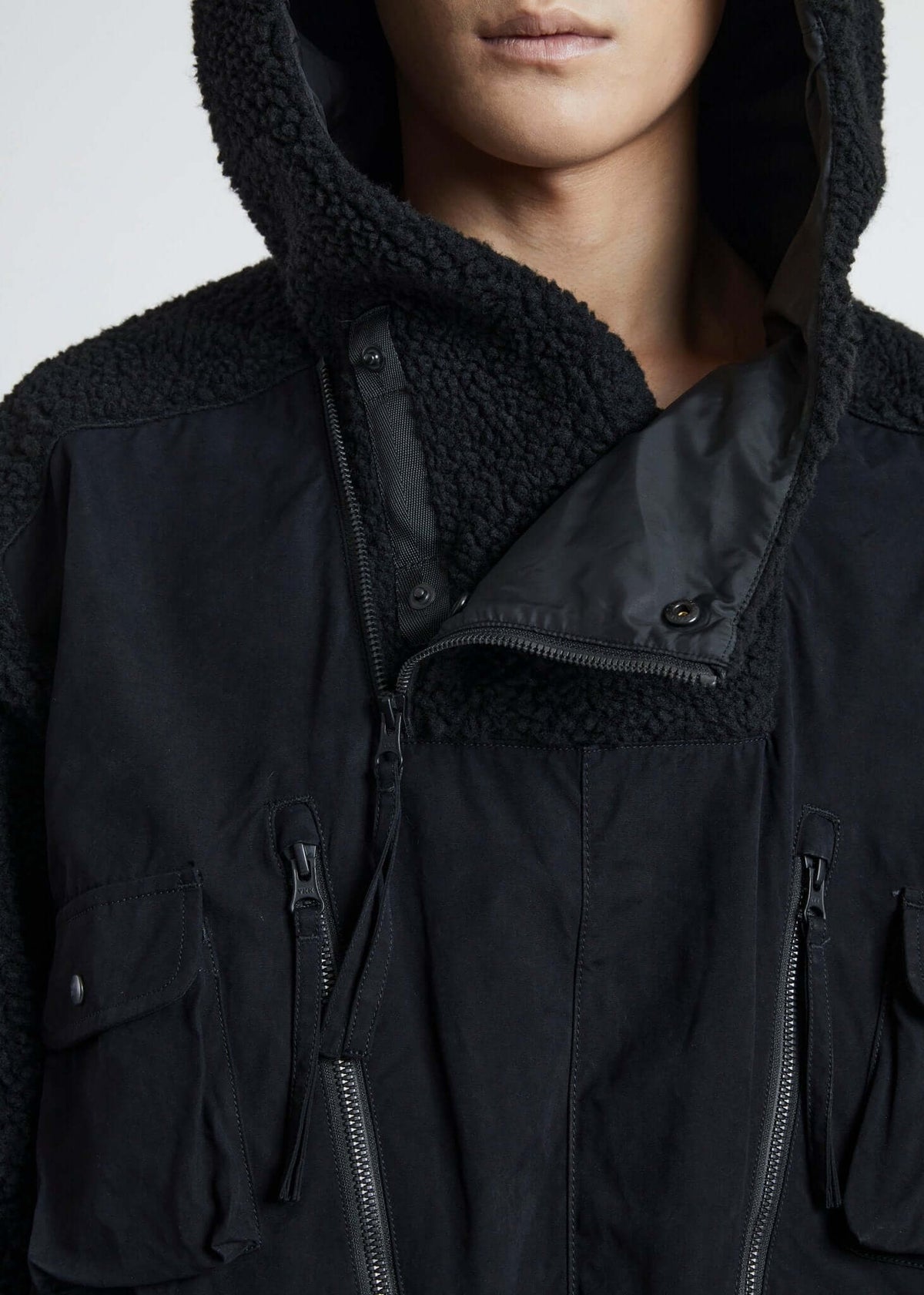 Fleece Tactical Nylon Anorak - NILMANCE