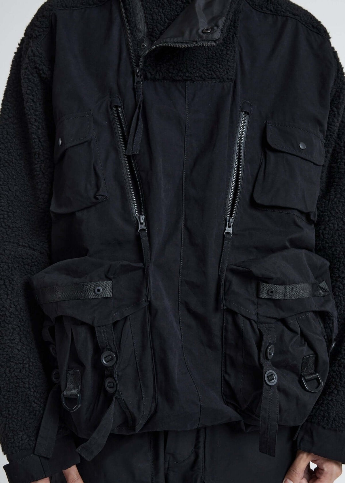 Fleece Tactical Nylon Anorak - NILMANCE